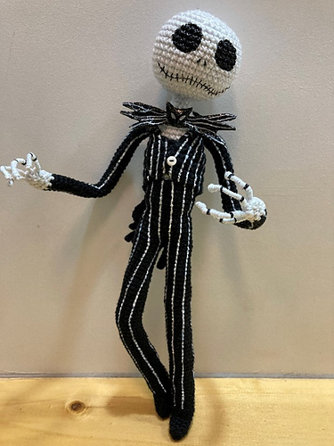 Ravelry: Jack Skellington pattern by Cathy Buist