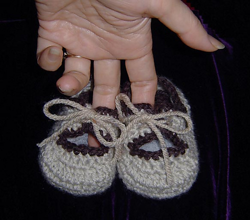 Ravelry: Baby Car Booties pattern by Cathy Ren