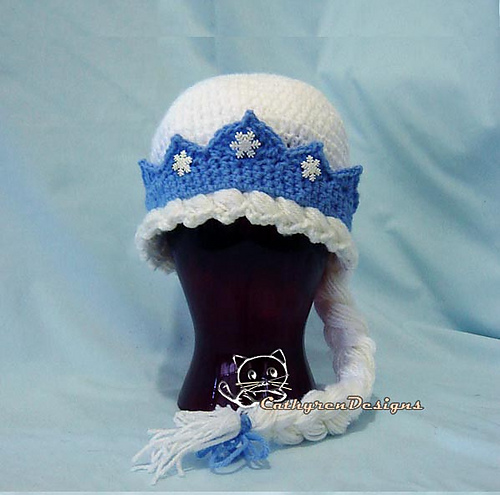 Ravelry: Frozen Princess Elsa Hat pattern by Cathy Ren