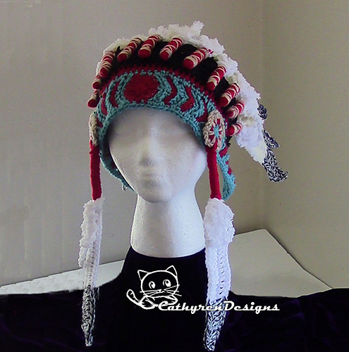 Ravelry: American Indian Headdress pattern by Cathy Ren