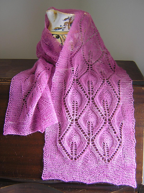 Ravelry: Candle Flame Scarf pattern by Debra Bright