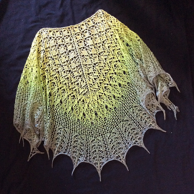 Ravelry: Ynys Afallach - Isle of Apple Trees pattern by a catnach