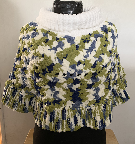 Ravelry: The Dead of Winter Capelet pattern by I Need It Crochet