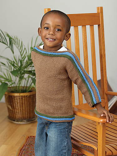 Ravelry: T-Shaped Kid's Knit Pullover pattern by Heather Lodinsky