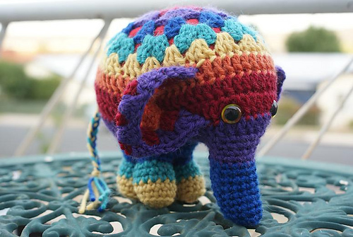 Ravelry: Noodle The Elephant pattern by Irene Strange