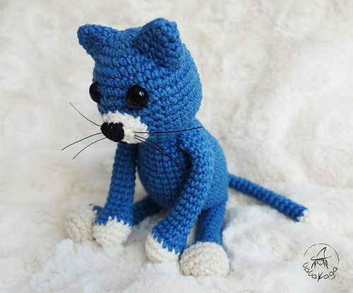 Ravelry: Blue Cat pattern by Celina Bagińska