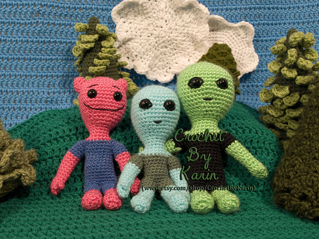 Ravelry: Crochet Alien pattern by Karin Athanas