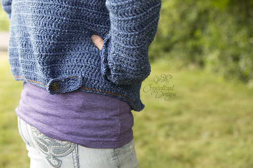Ravelry: Jean Jacket pattern by Crystalized Designs