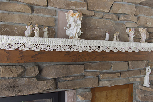 Ravelry: Merry Mantel Scarf pattern by Crystalized Designs