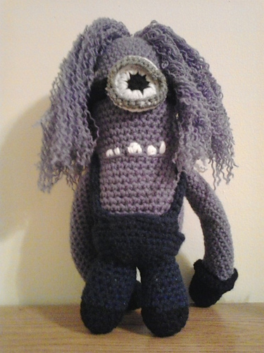 Ravelry: Evil Purple Minion pattern by Christjan Bee