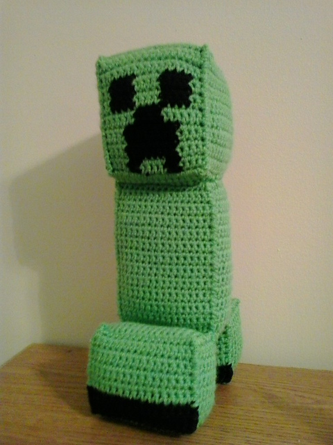 Ravelry: Creeper Minecraft pattern by Christjan Bee