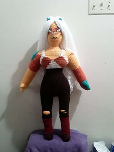 Ravelry: Jasper (Steven Universe) pattern by Christjan Bee