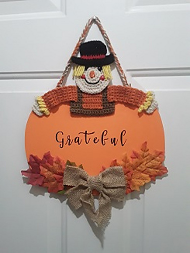 Ravelry: Fall Scarecrow Sign pattern by Christjan Bee