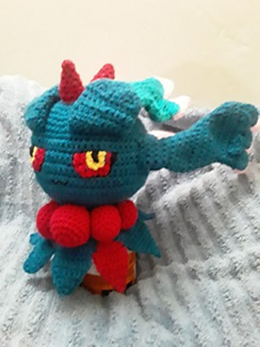 Ravelry: #987 Flutter Mane (Pokemon) pattern by Christjan Bee