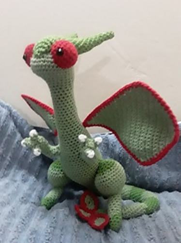 Ravelry: #330 Flygon (Pokemon) pattern by Christjan Bee