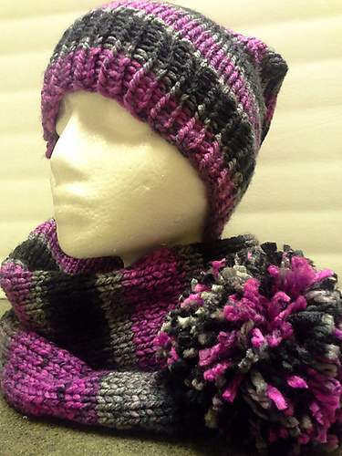 Ravelry: Harf (hat & scarf combo) pattern by Carina Barron