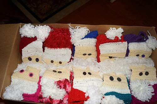 Ravelry: Crochet Santa Scarf pattern by Christy Fisher