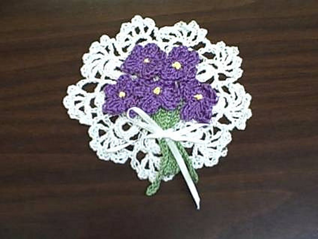 Ravelry: Violets Pin pattern by Maggie Petsch Chasalow