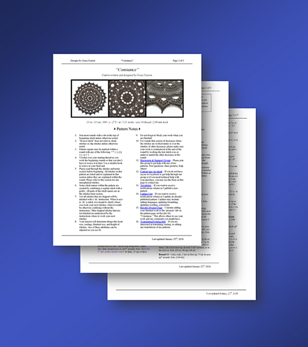 Ravelry: Constance pattern by Grace Fearon