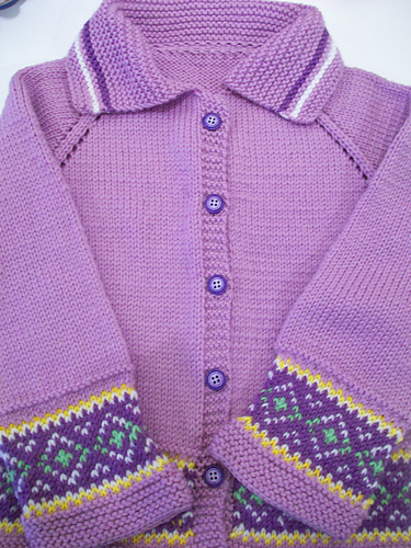 Ravelry: Little Viking Cardigan pattern by Megan Lacey