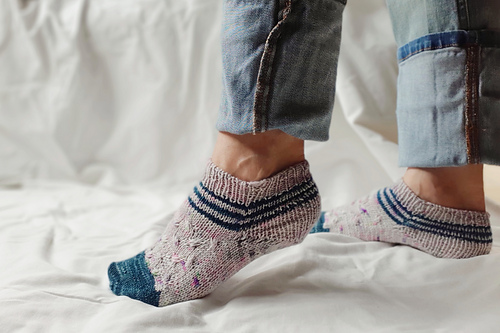 Ravelry: Matisse Socks pattern by Marcela Chang Knits