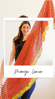 Ravelry: Mango Lemon Shawl pattern by Marcela Chang Knits