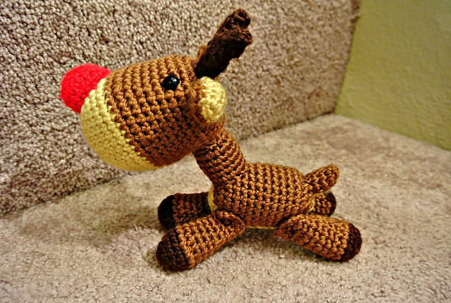Ravelry: Run Run Run Series - Rudolph the Reindeer pattern by amilovers