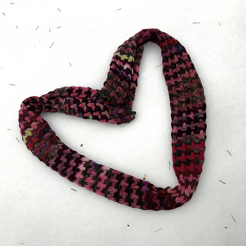 Ravelry: Love Scrap Yarn Scarf pattern by Charan Sachar