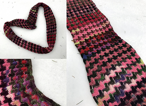 Ravelry: Love Scrap Yarn Scarf pattern by Charan Sachar