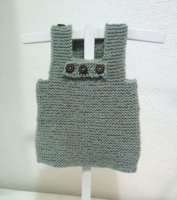 Ravelry: Garter stitch baby vest pattern by Charm Knits