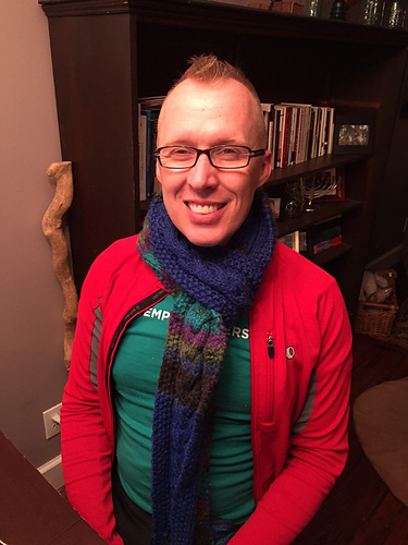 Ravelry: Three Strand Cable Scarf pattern by Sasha