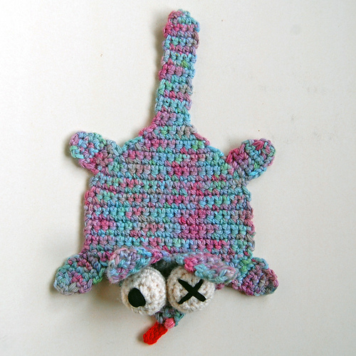 Ravelry: Crochet Splat Cat Coaster pattern by cheezombie