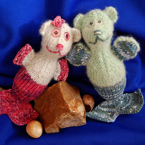 Ravelry: Mer-Bear pattern by cheezombie