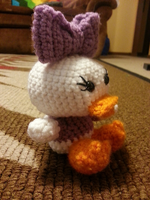 Ravelry: chelsea777's Little Crochet Daisy Duck