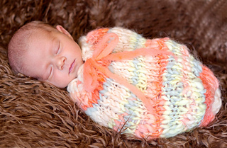 Ravelry: Handspun Basic Snuggle Sack pattern by Chelsie Brady