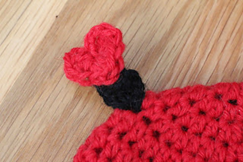 Ravelry: Valentine's Day Love Bug Hat pattern by ChemKnits