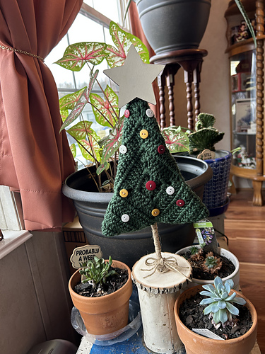 Ravelry: Christmas Button Tree pattern by Regina P Designs