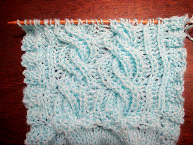 Ravelry: cherrycheeks2012's Brioche Cable KNITTING PATTERN