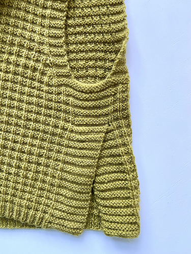 Ravelry: Waffle Vest pattern by Chiaki Hayashi