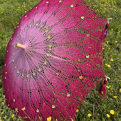Ravelry: Cherry Blossamer Parasol pattern by Marcus Miller