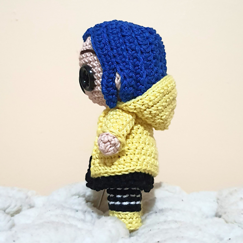Ravelry: chibi Coraline doll pattern by Maria Manika