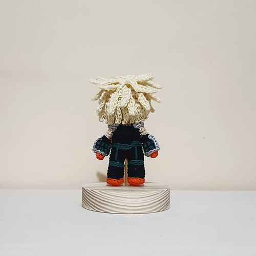 Ravelry: chibi bakugo amigurumi doll pattern by Maria Manika