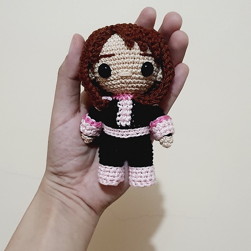 Ravelry: chibi uravity amigurumi doll pattern by Maria Manika