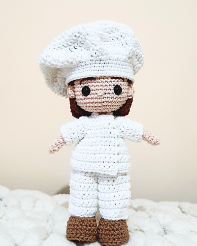 Ravelry: chef dress up doll pattern by Maria Manika