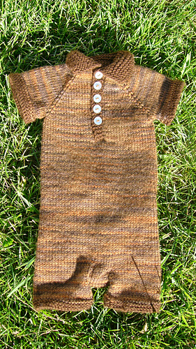 Ravelry: Ben Monaco Summer Romper pattern by Antonia Sassin