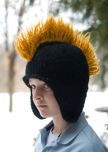 Ravelry: My Mohawk Hat pattern by Jackie Jaquette