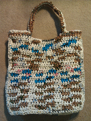 Ravelry: The Green Shopping Bag pattern by Cindy RecycleCindy