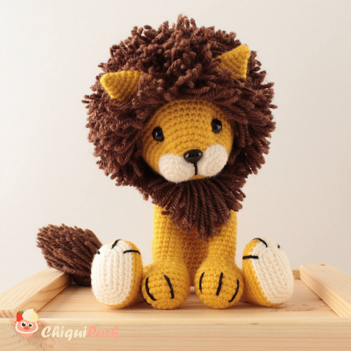 Rawr! Finished my lion. This pattern (in comments) is awesome. : r/crochet