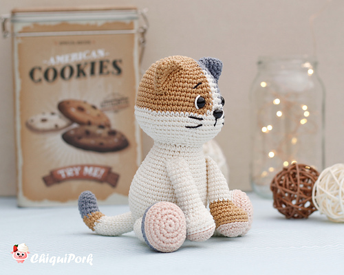 Ravelry: Beans the cat pattern by David Román