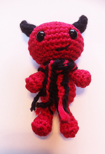 Ravelry: Little Red Devil pattern by Dominique V.A.